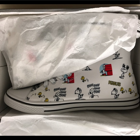 Shoes | Snoopy High Top Sneakers Personas | Poshmark